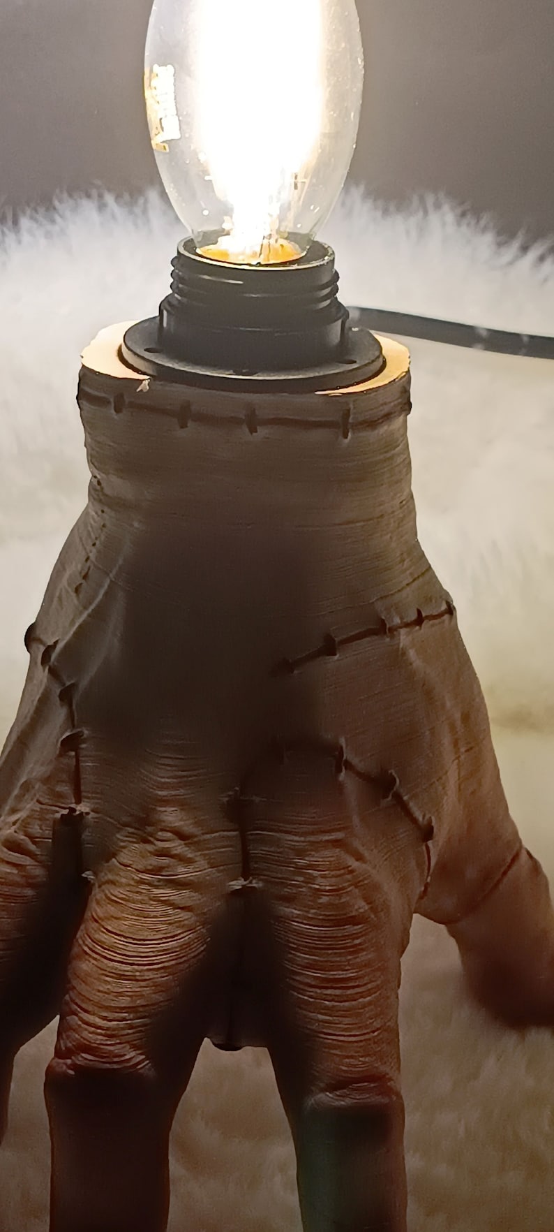 Thing Hand Lamp,3d Printed Thing Hand,wednesday Lamp,valentine's Day ...