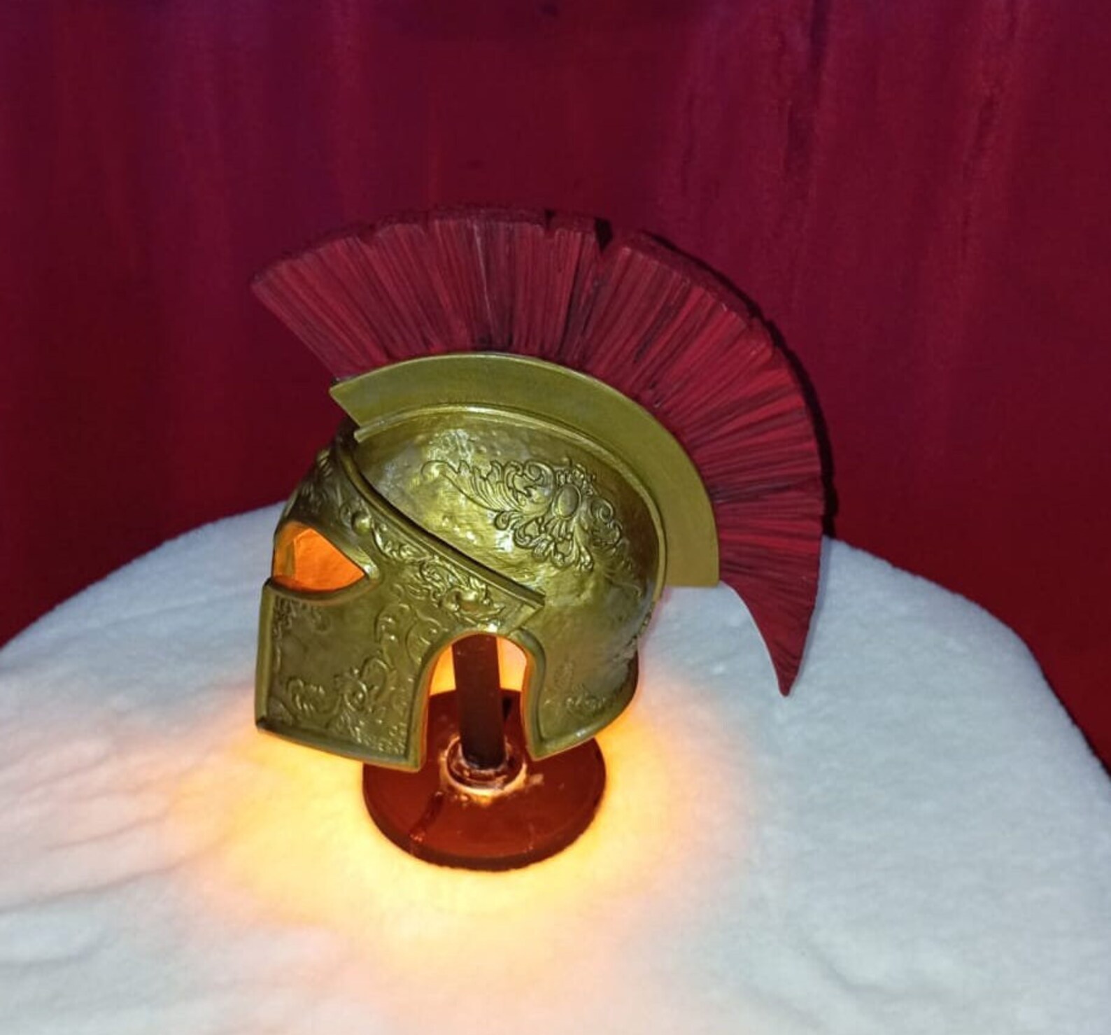 Leonidas Lamp,lighted Sparta Helmet,spartan Night Light,special Helmet ...