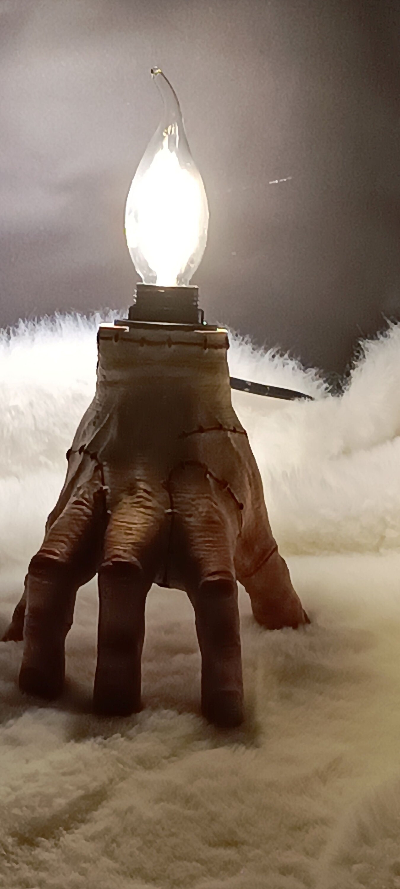 Thing Hand Lamp,3d Printed Thing Hand,wednesday Lamp,valentine's Day ...