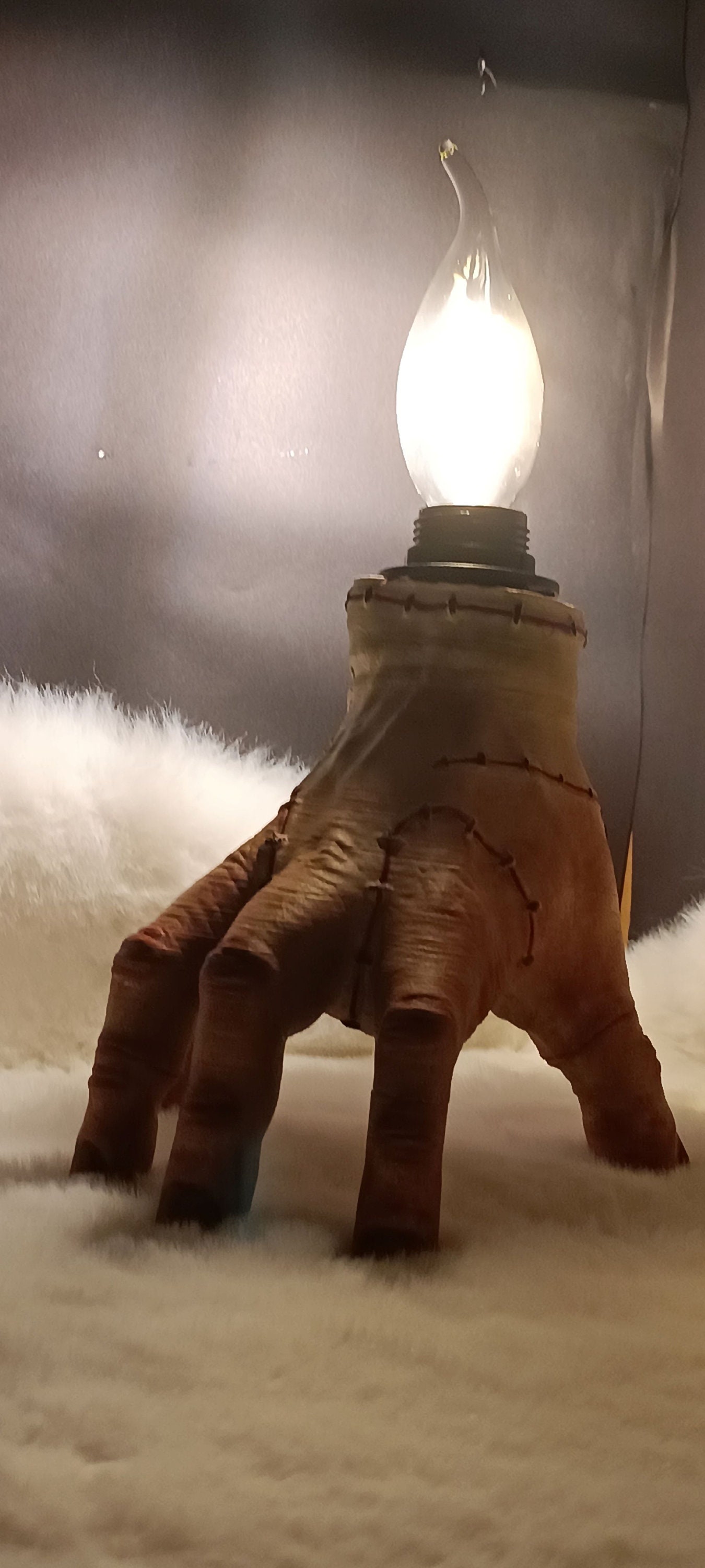 Thing Hand Lamp,3d Printed Thing Hand,wednesday Lamp,valentine's Day ...