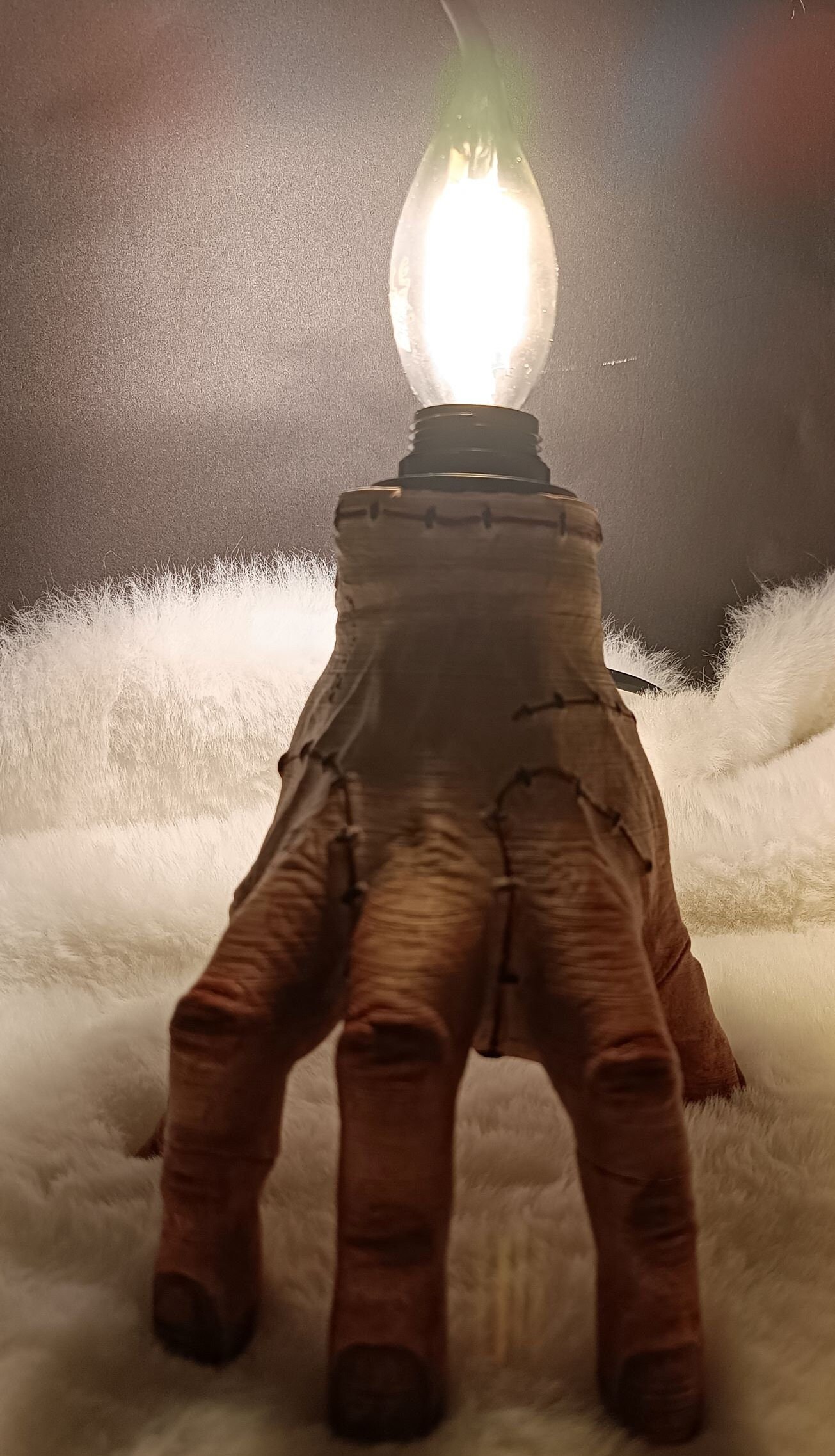 Thing Hand Lamp,3d Printed Thing Hand,wednesday Lamp,valentine's Day ...