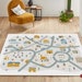 Dog Pattern Rug, Animal Print Rug, Cute Dogs, Cute Animals, Boho Rug, Digital Printed Carpet ...
