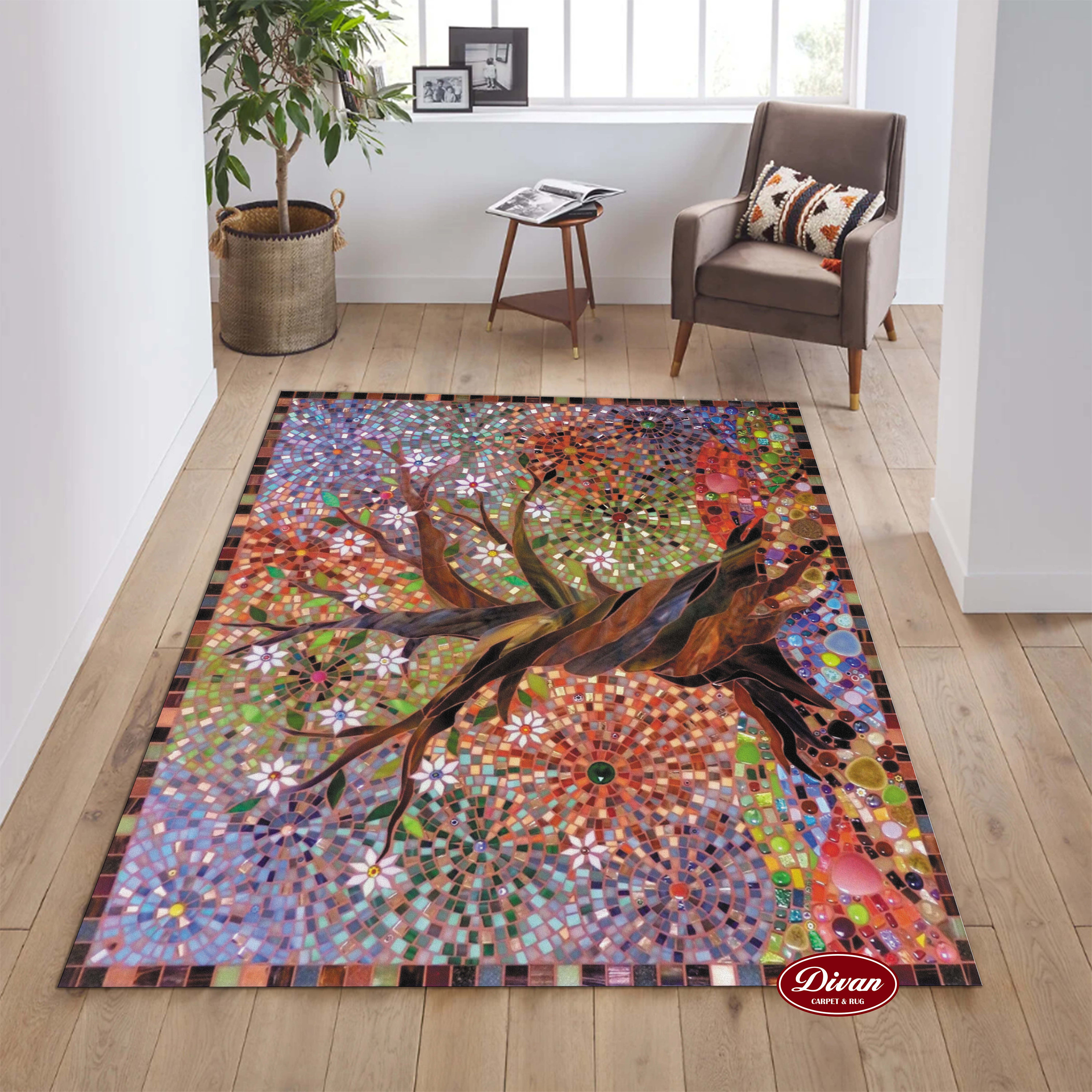 Tree of Life Rug, Tree of Life Rug, Tree of Life Decor, Tree of Life ...