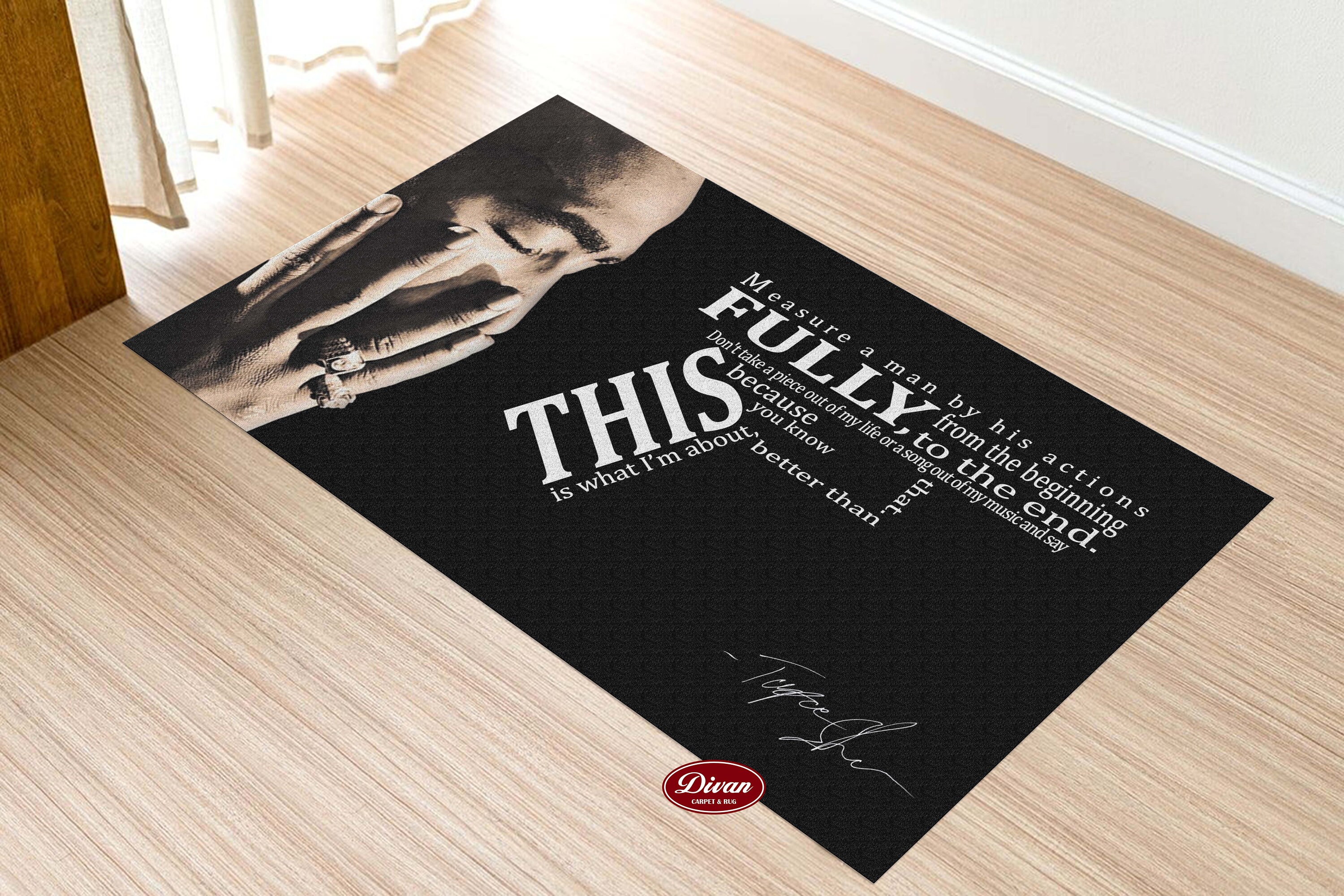 Tupac Shakur Rugs, Tupac Rugs, 2pac Rug, Famous Rug, Outdoor Rug ...