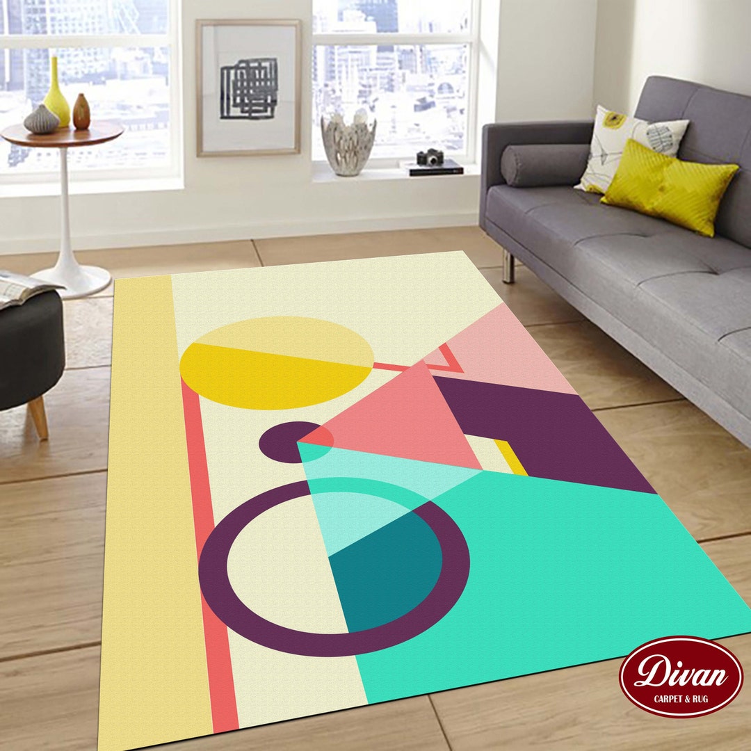 Geometric Bicycle, Design Rug, Custom Rug, Bicycle Rugs, Bike Rug, Kids ...