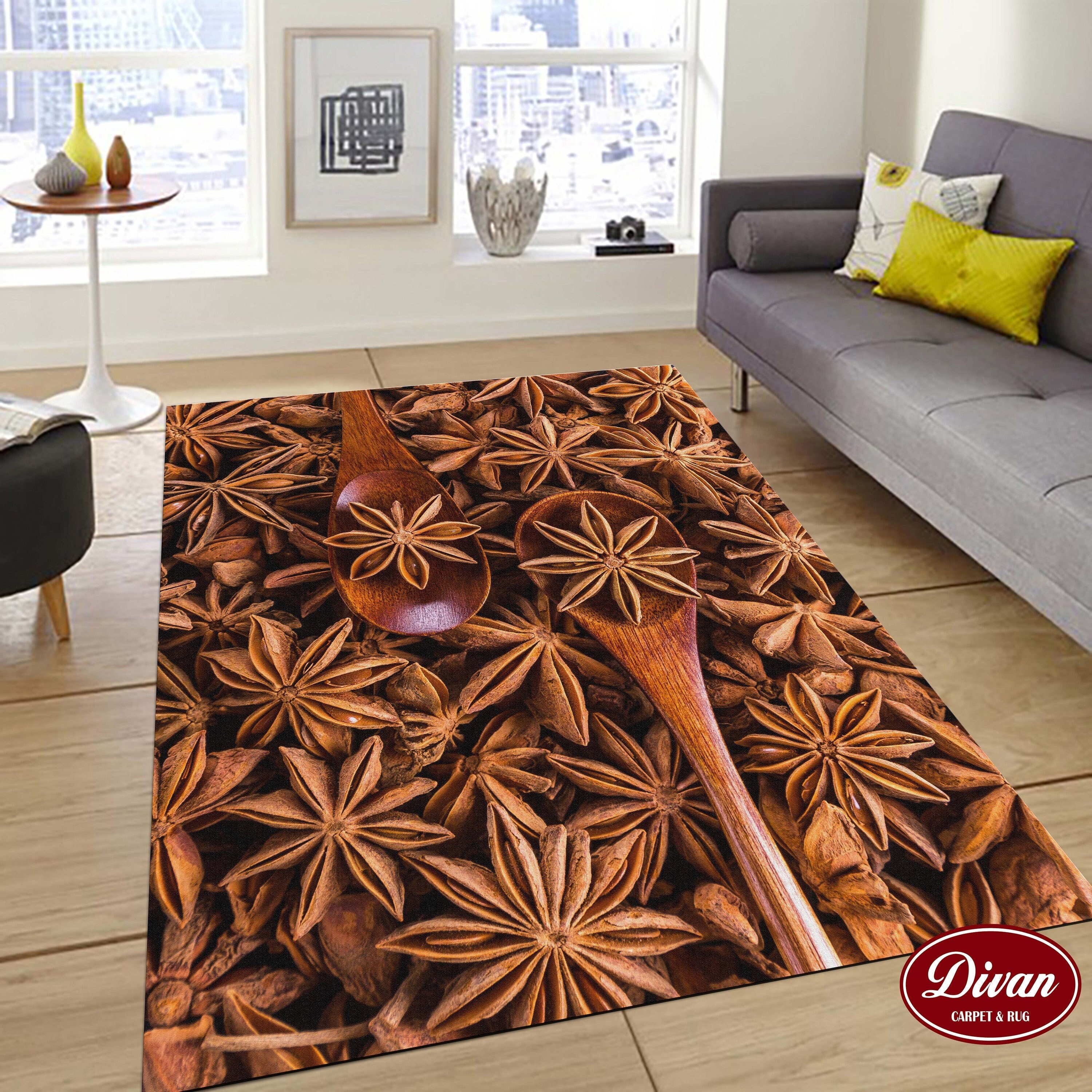 Spices Rug, Design Kitchen Rug, Spices Kitchen Rug, Decorative Kitchen ...