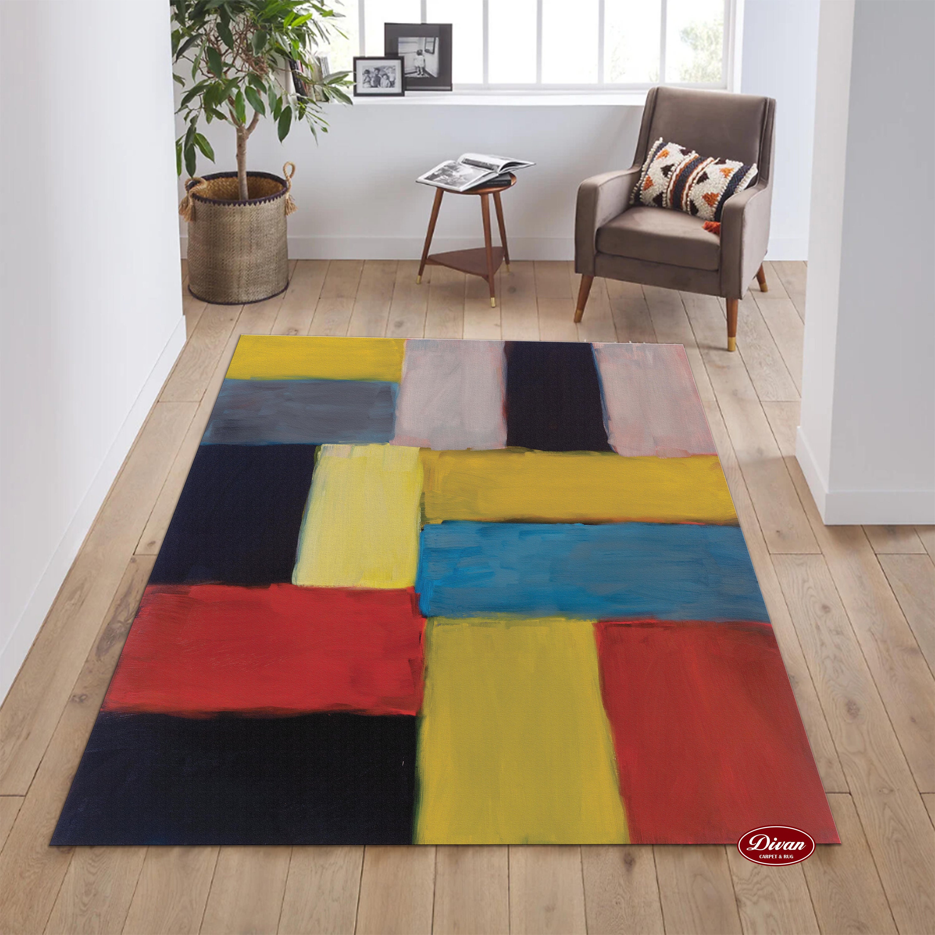Mark Rothko Print Rug,mark Rothko Dancing Carpet,cool Rug,colorful Rug ...