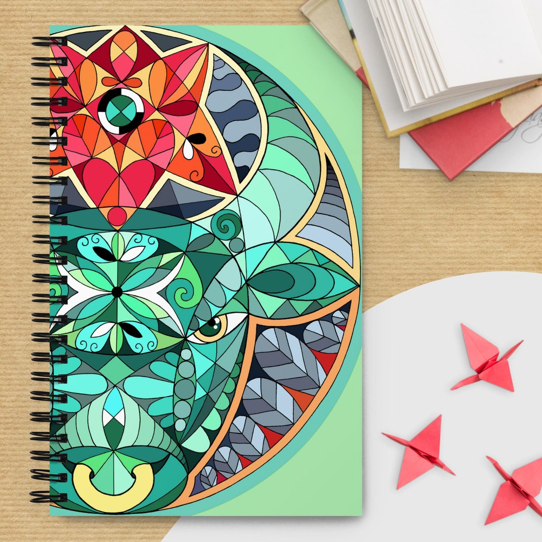 Spiral Notebook, Taurus, Soft-touch Cover, Journaling & Doodling ...