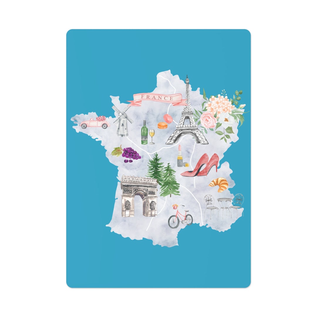 Playing Cards / France - Etsy