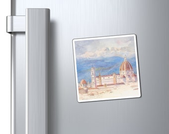 Rome Milan Florence Pisa Italy Fridge Magnet Travel Souvenir - Etsy