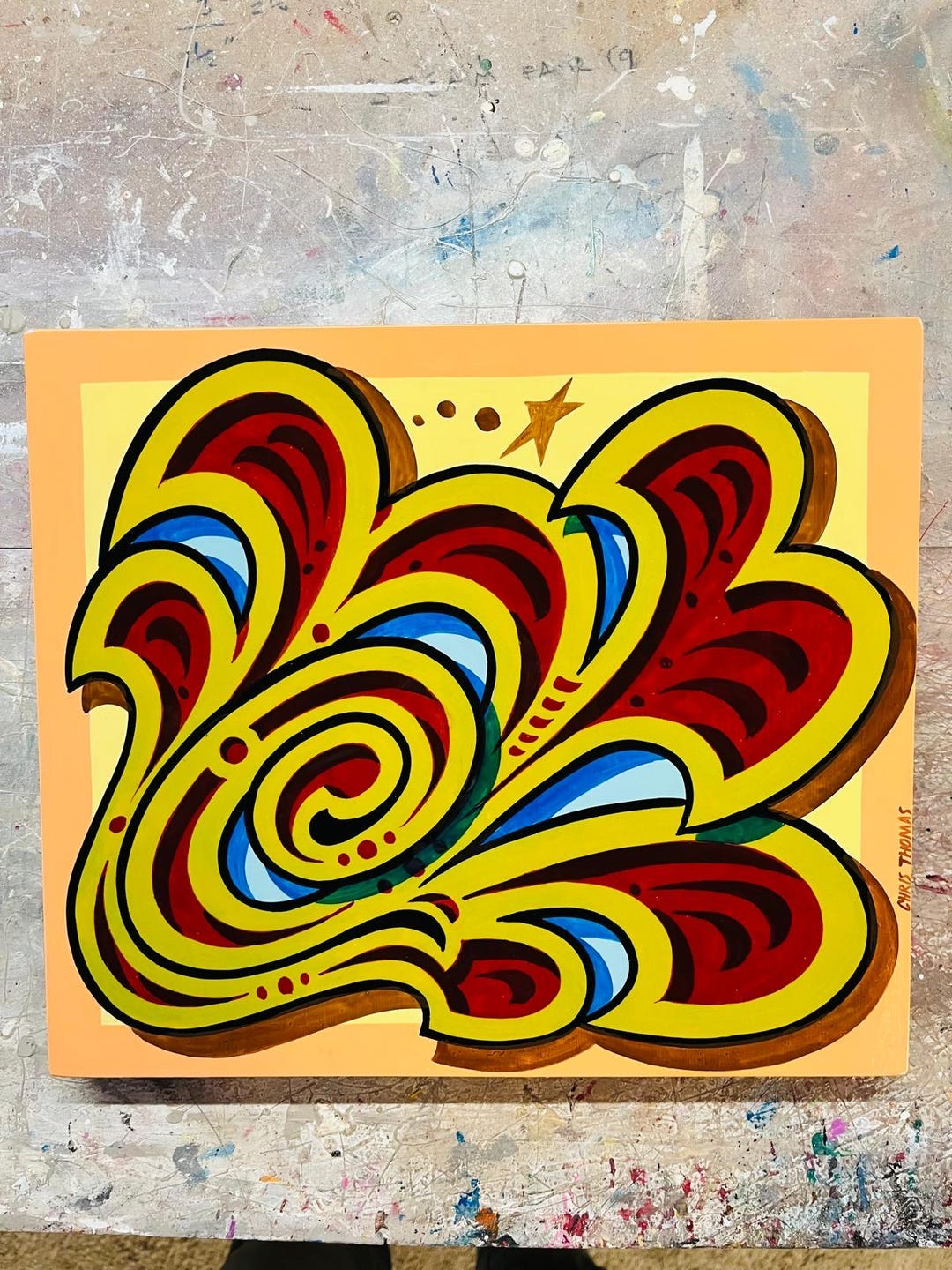 Traditional Hand Painted Fairground Art Style - Etsy