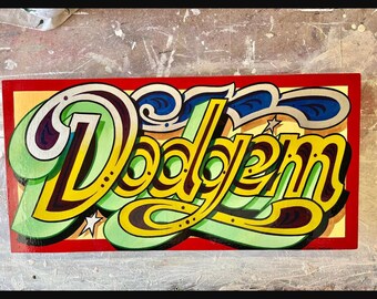 Traditional Hand Painted Fairground Sign. - Etsy UK