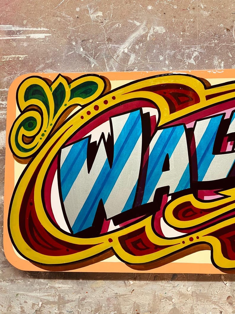 Traditional Fairground Art Waltzer Sign - Etsy UK