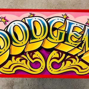 Traditional Hand Painted Fairground Sign. - Etsy UK
