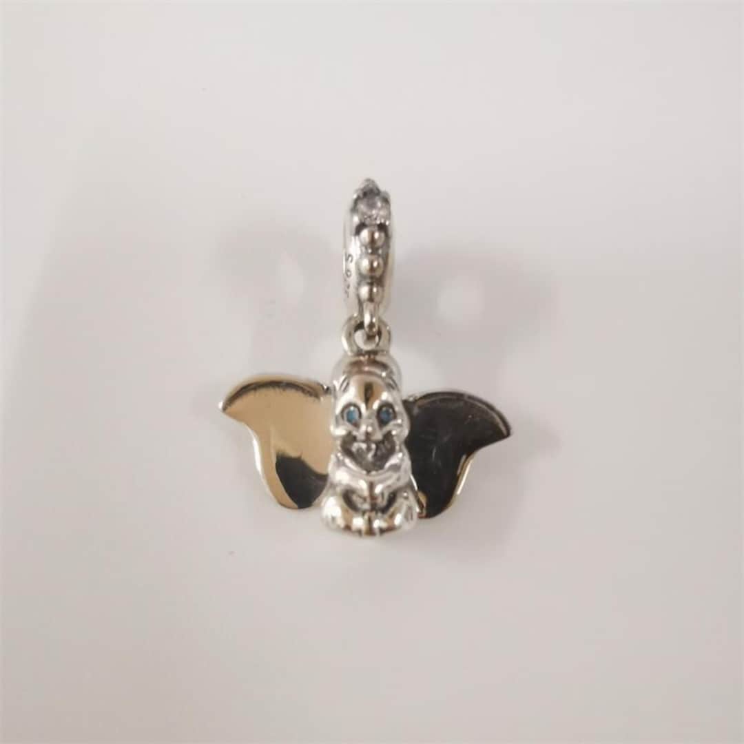 New Pandora Sterling Silver Dumbo Dangle Charm - Etsy