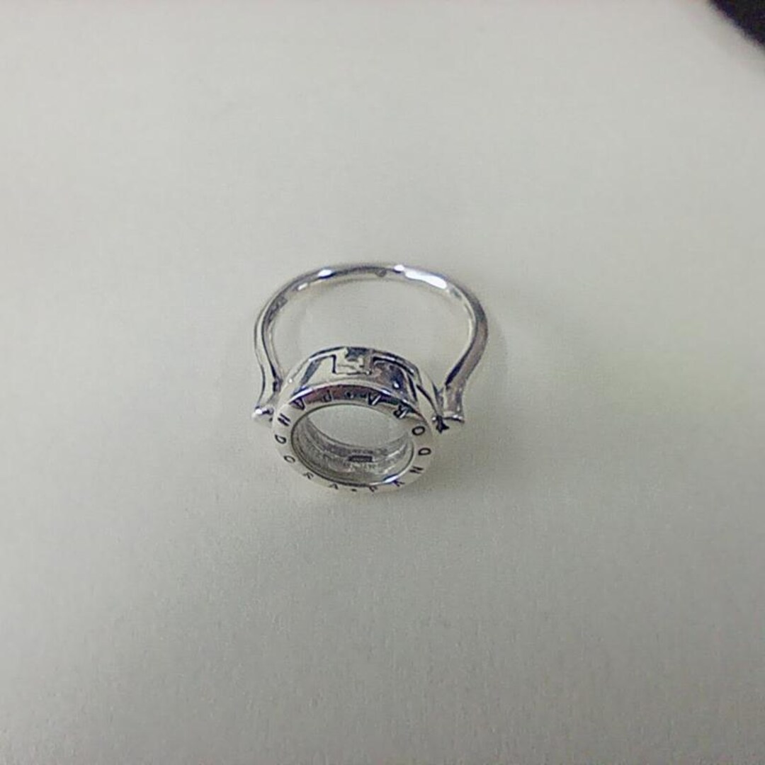New Pandora Circle Floating Locket Ring OPENS Put Mini Inside - Etsy
