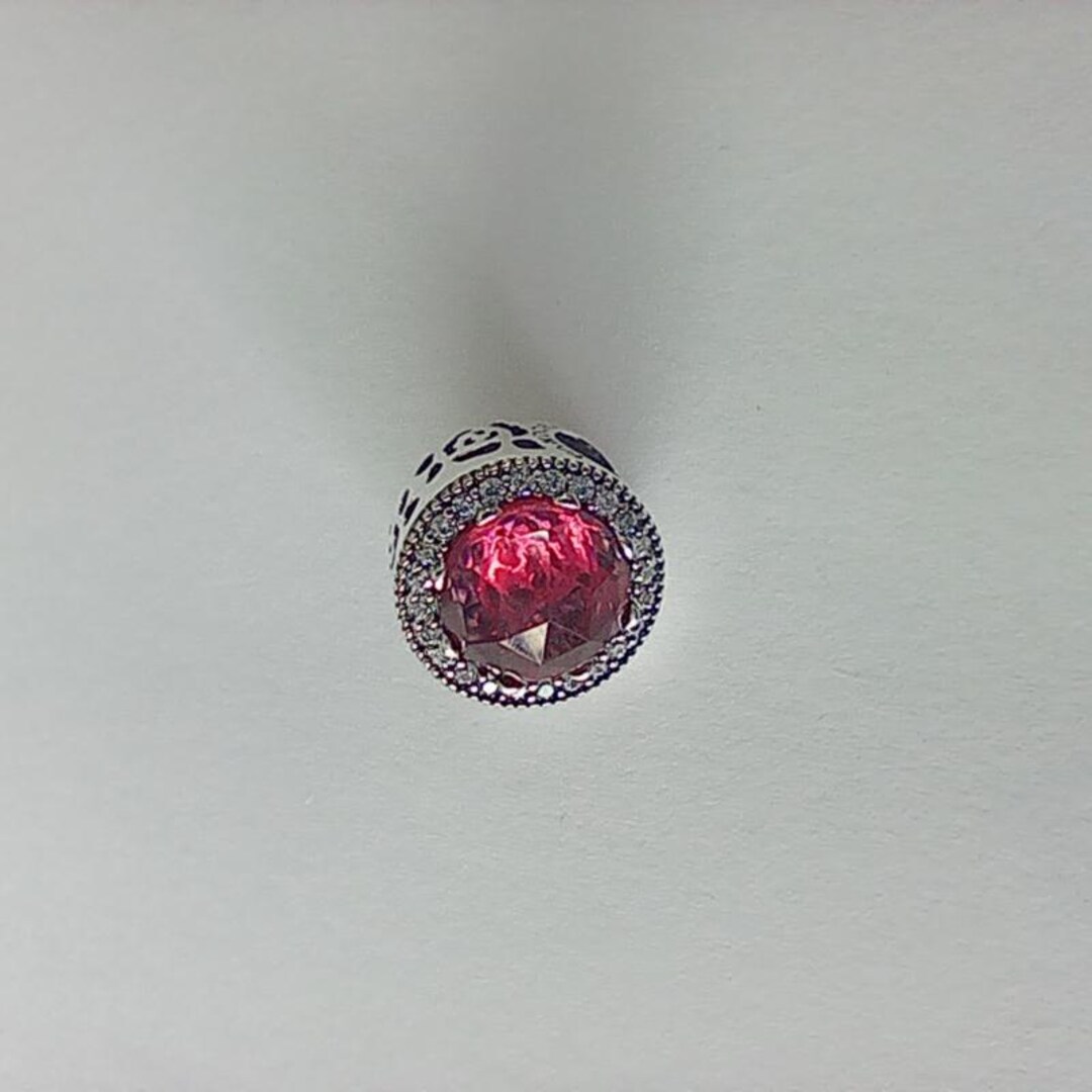 PANDORA Belle's Radiant Red Rose Charm Silver S925 ALE - Etsy