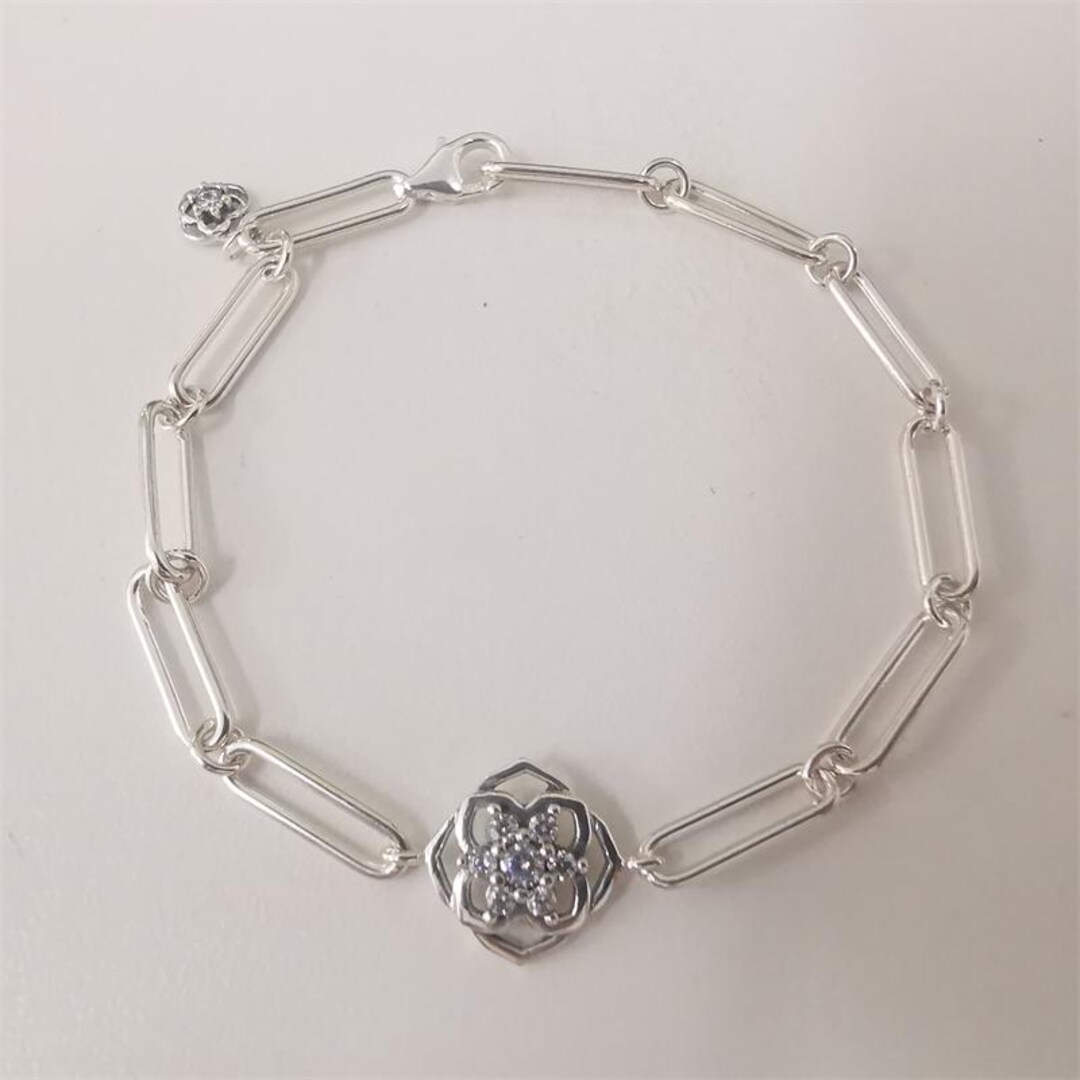 Pandora Rose Petals Link Bracelet Size 16cm 18cm 20cm S925 Ale - Etsy