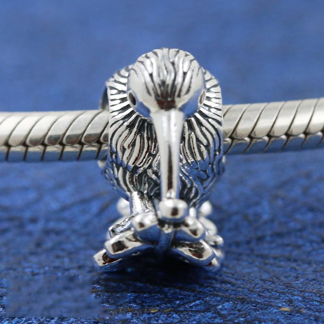 Pandora Kiwi & Fern Leaf Charm ALE S925 - Etsy