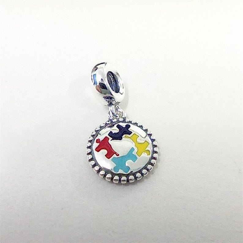 Pandora Dangle Charm Jigsaw Puzzle Piece Gift Bag - Etsy