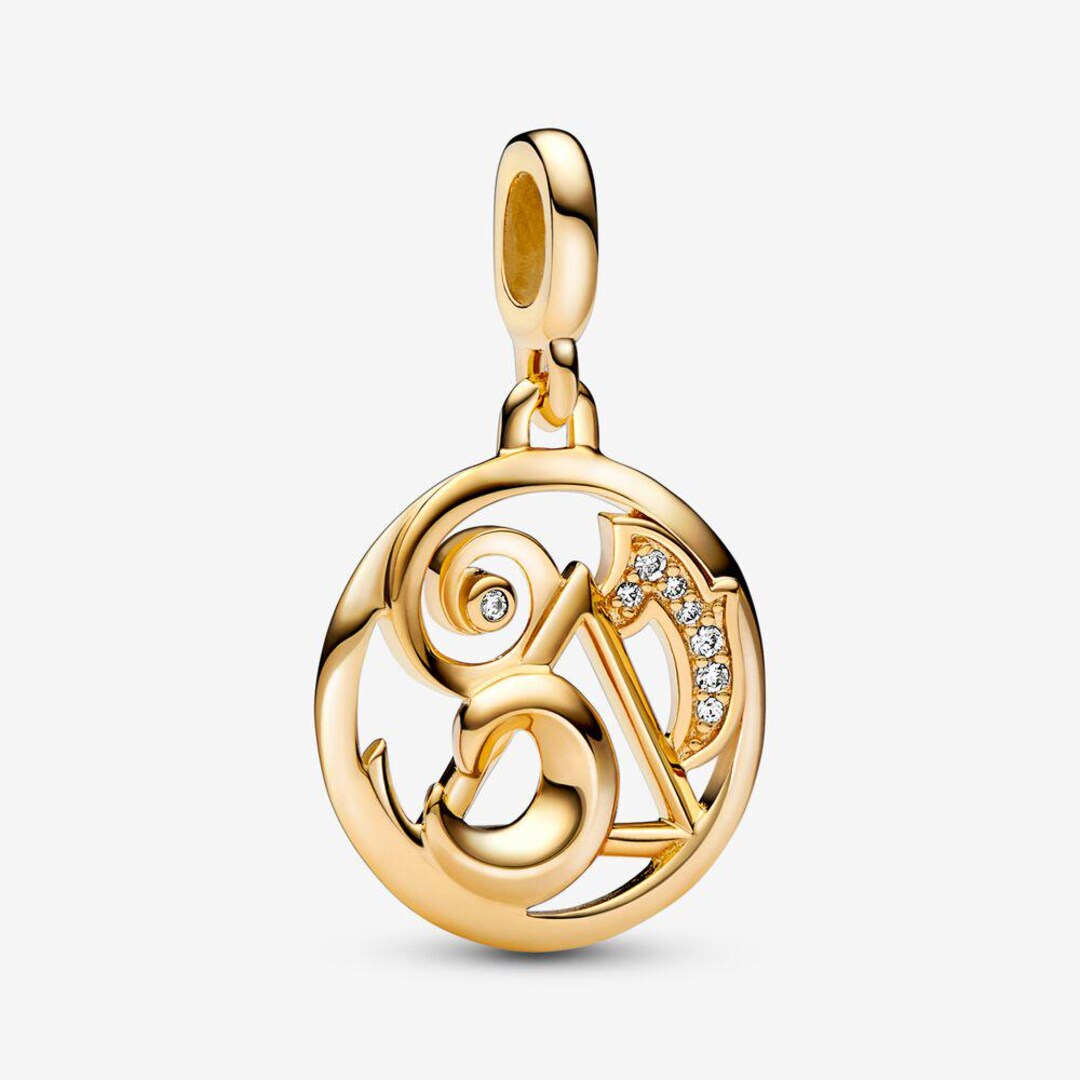 Pandora Gold Plated Pandora Me Four Element Locket With Zirconia - Etsy