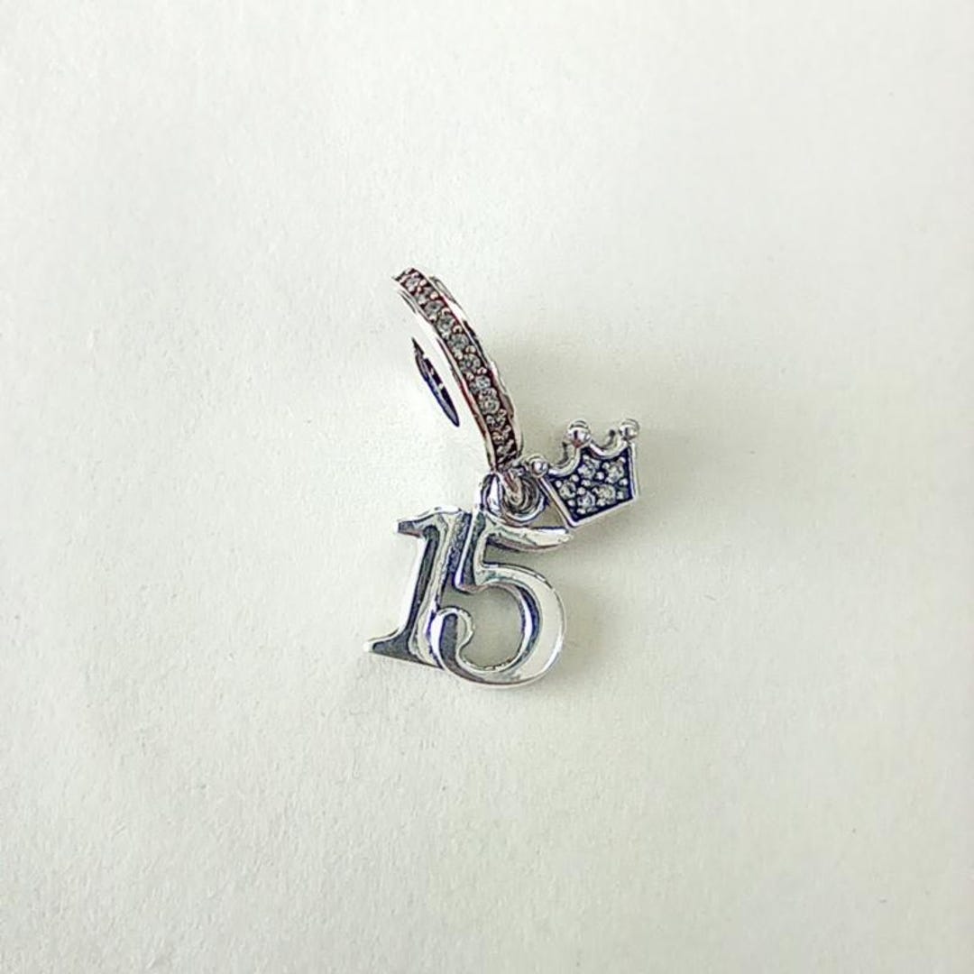 Pandora 15th Birthday Charm Sterling Silver - Etsy