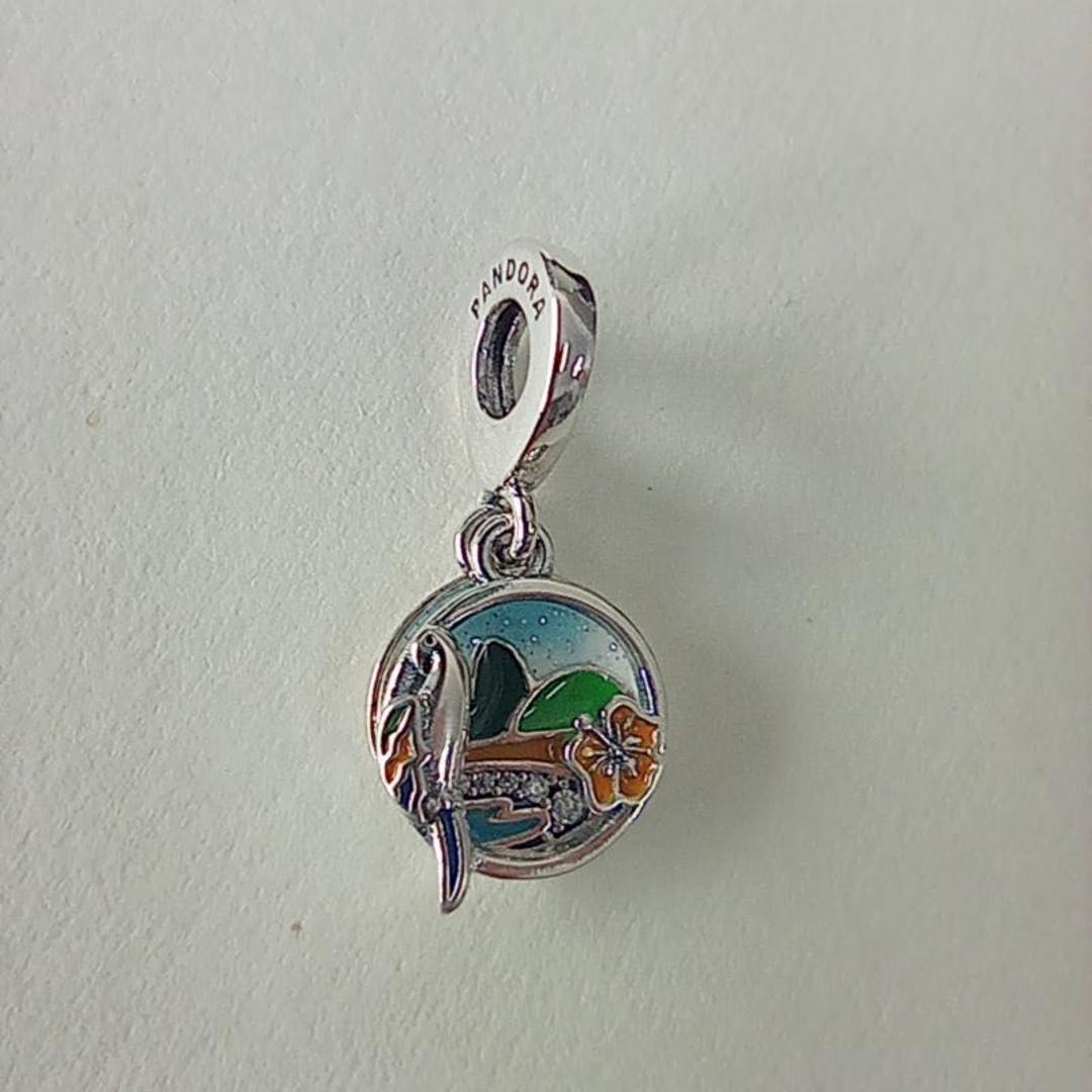 Pandora Brazil Beach Parrot Sterling Silver Charm - Etsy