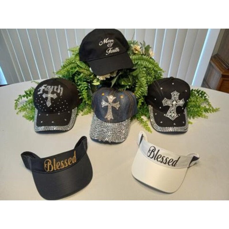 The Cross – Faith – Blessed Caps and Sun Visors - Etsy