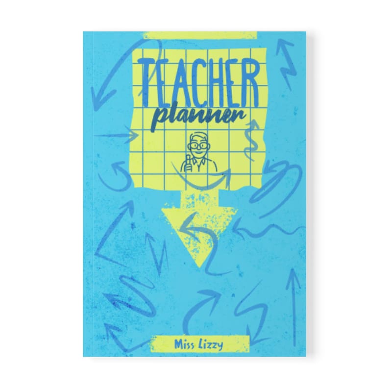 Personalized Design Cute Teacher Planner Notebook, A5 Softcover Journal ...