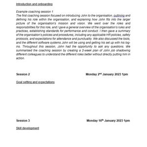 Employee Coaching Template: Coaching Plan Worksheet | Mentor, Manager ...