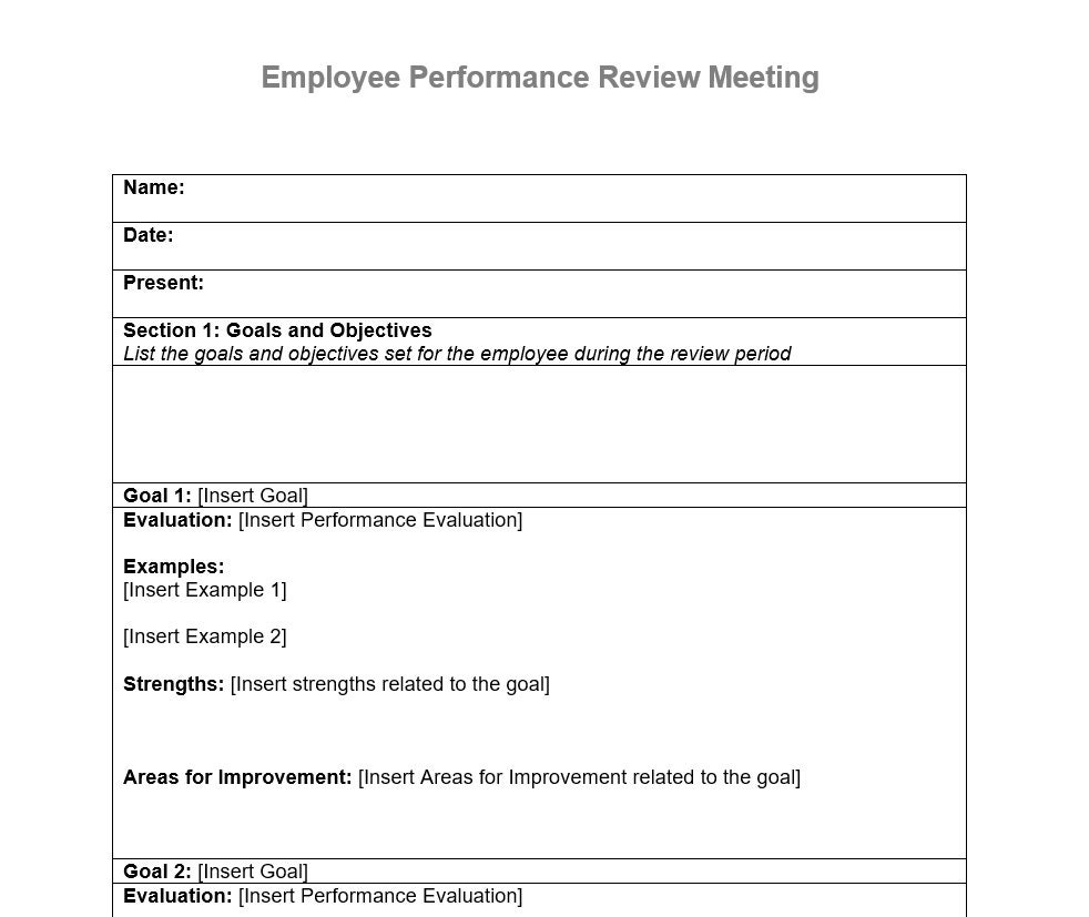 Manager's Essential Toolkit: Professional Templates- One-to-one Meeting ...