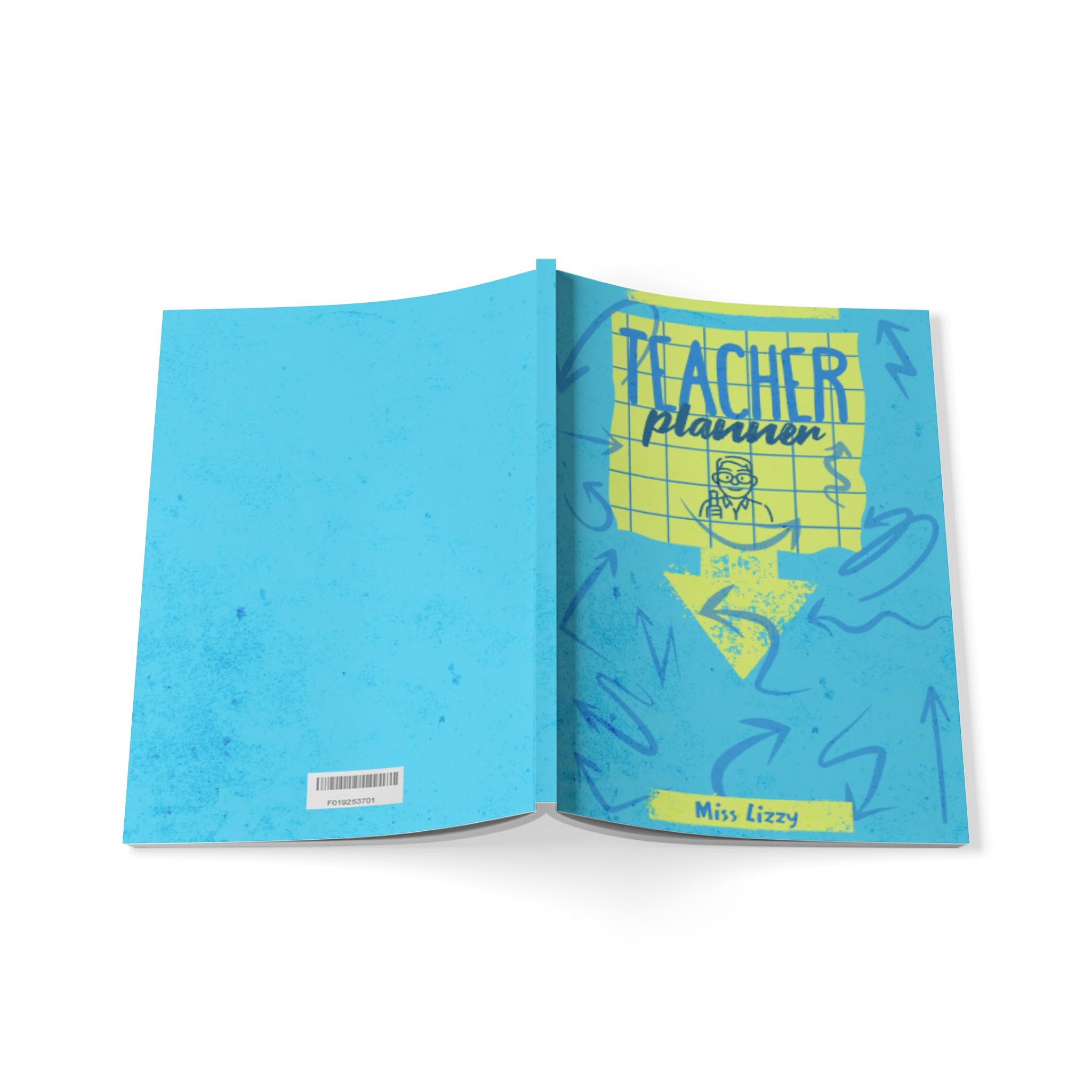 Personalized Design Cute Teacher Planner Notebook, A5 Softcover Journal ...