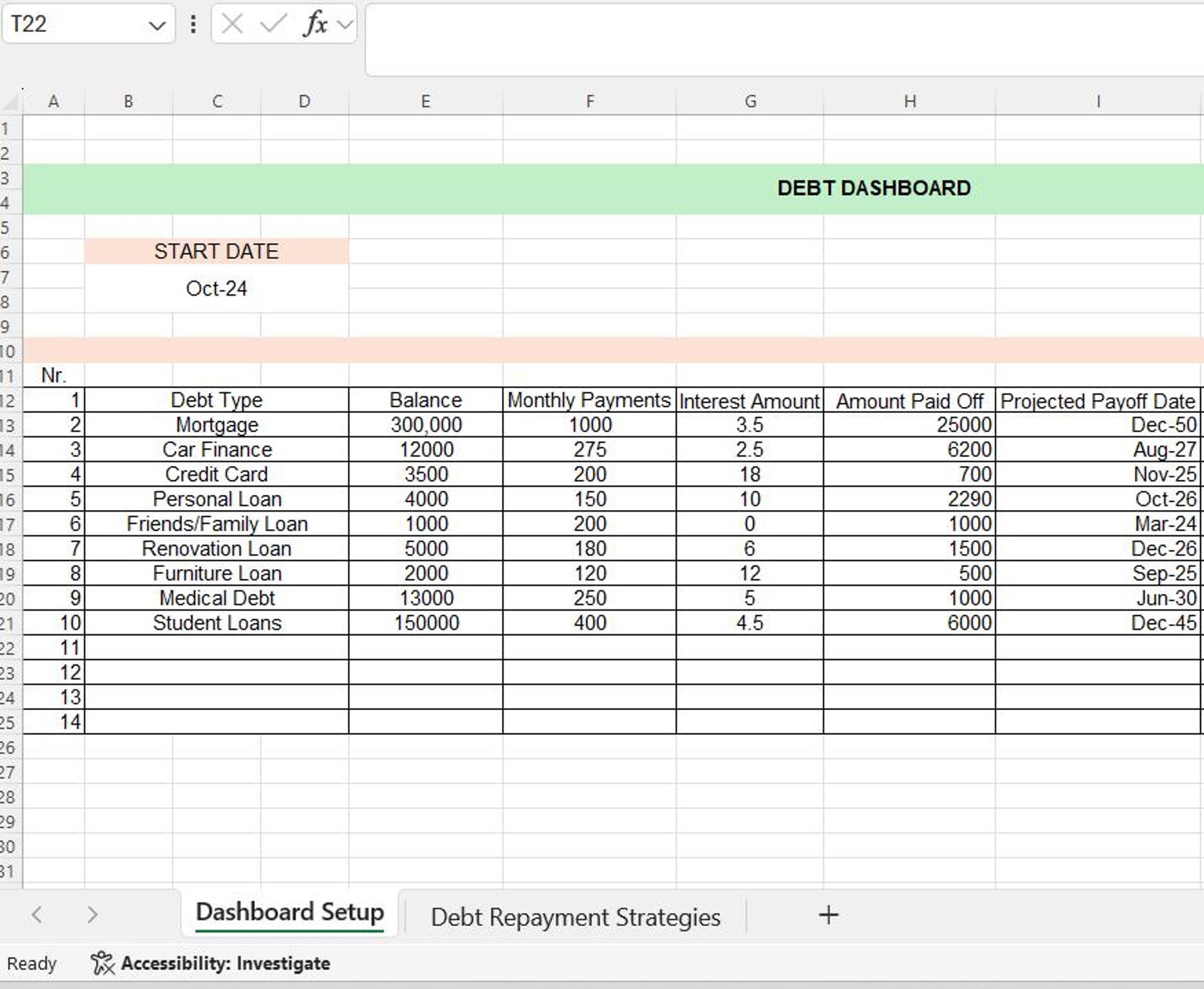 Debt Payoff Tracker Spreadsheet | Debt Snowball & Avalanche | Budget ...