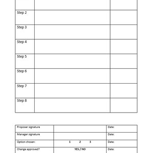 Change Proposal Digital Template, Editable Business Document ...