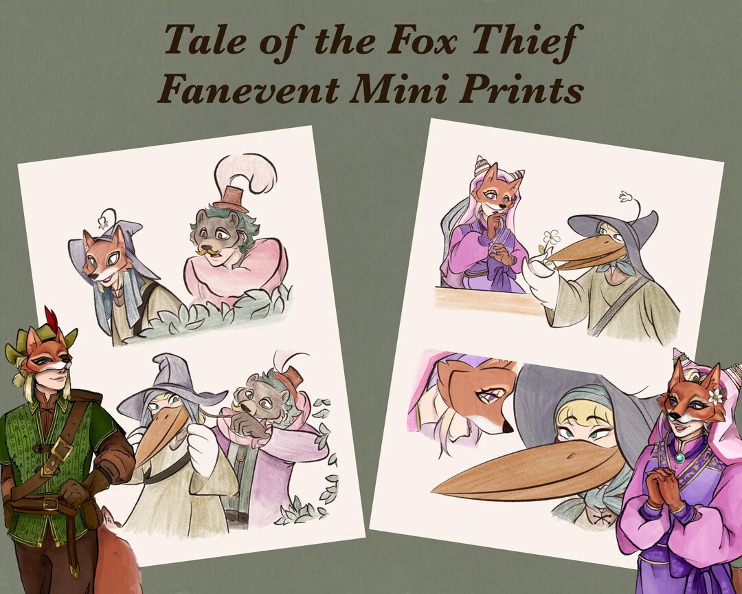 TWST Fan Event Mini Print Set - Etsy