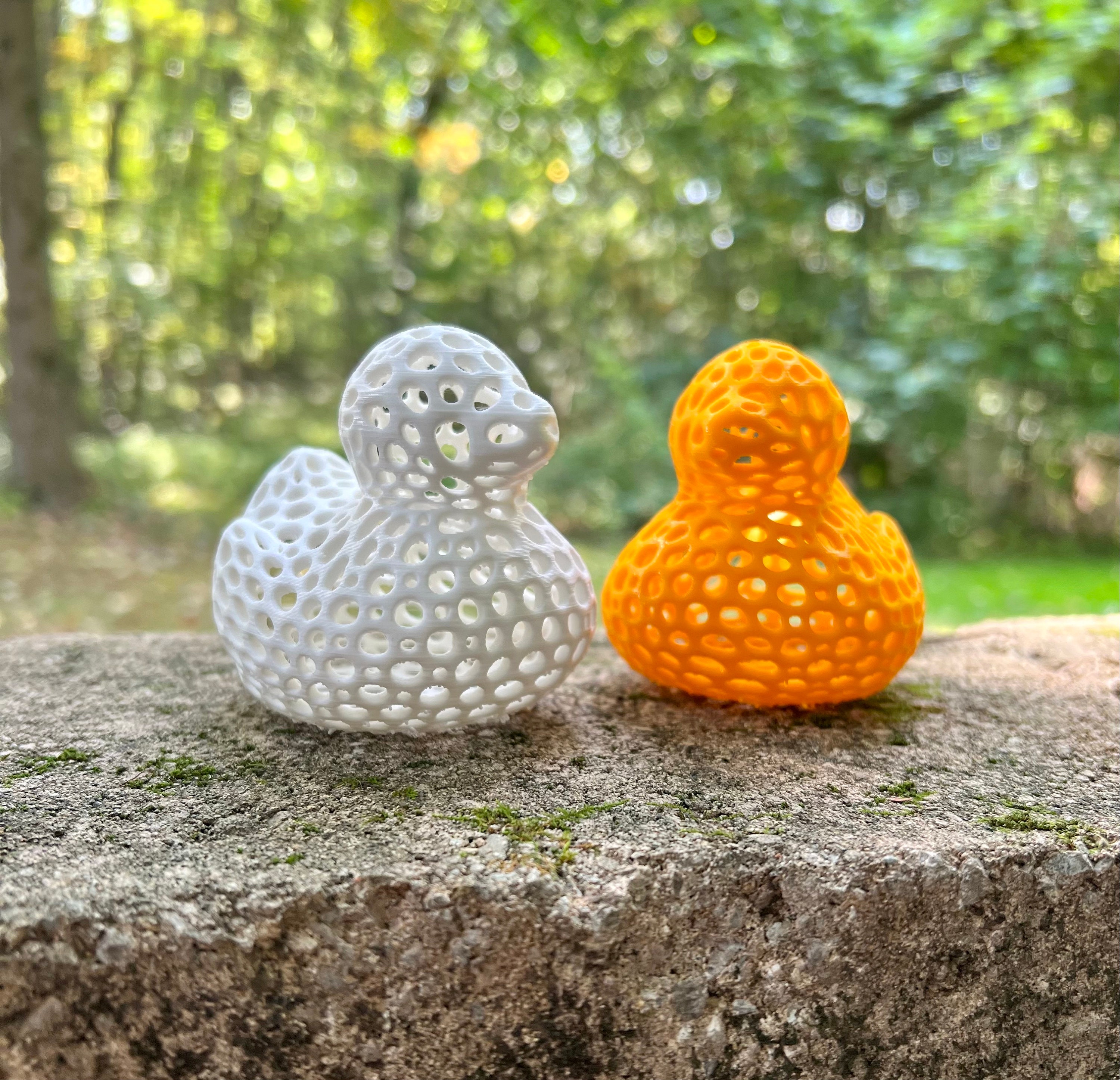 Voronoi 3D Printed Rubber Duck Get Ducked 4x4 American SUV - Etsy
