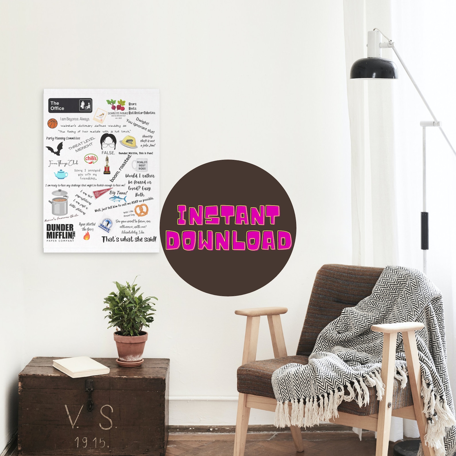 The Office Poster - Digital Printable, the Office Quotes, the Office ...