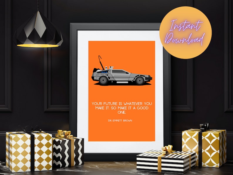 Back to the Future - Delorean - 'your Future is Whatever You Make It ...