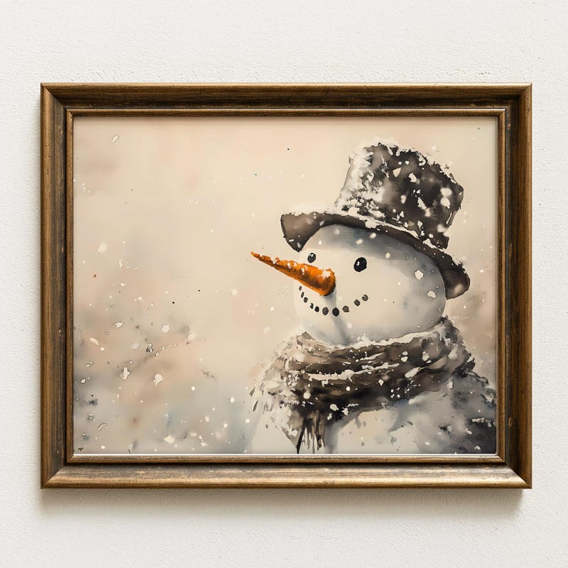 Rustic Snowman - Etsy