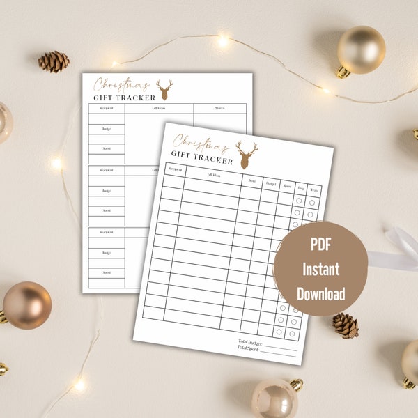 Christmas Gift Tracker - 60+ Gift Ideas for 2023