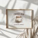 Coffee Bar Sign Printable Hot Coffee Bar Table Sign Buffet Sign Rustic ...
