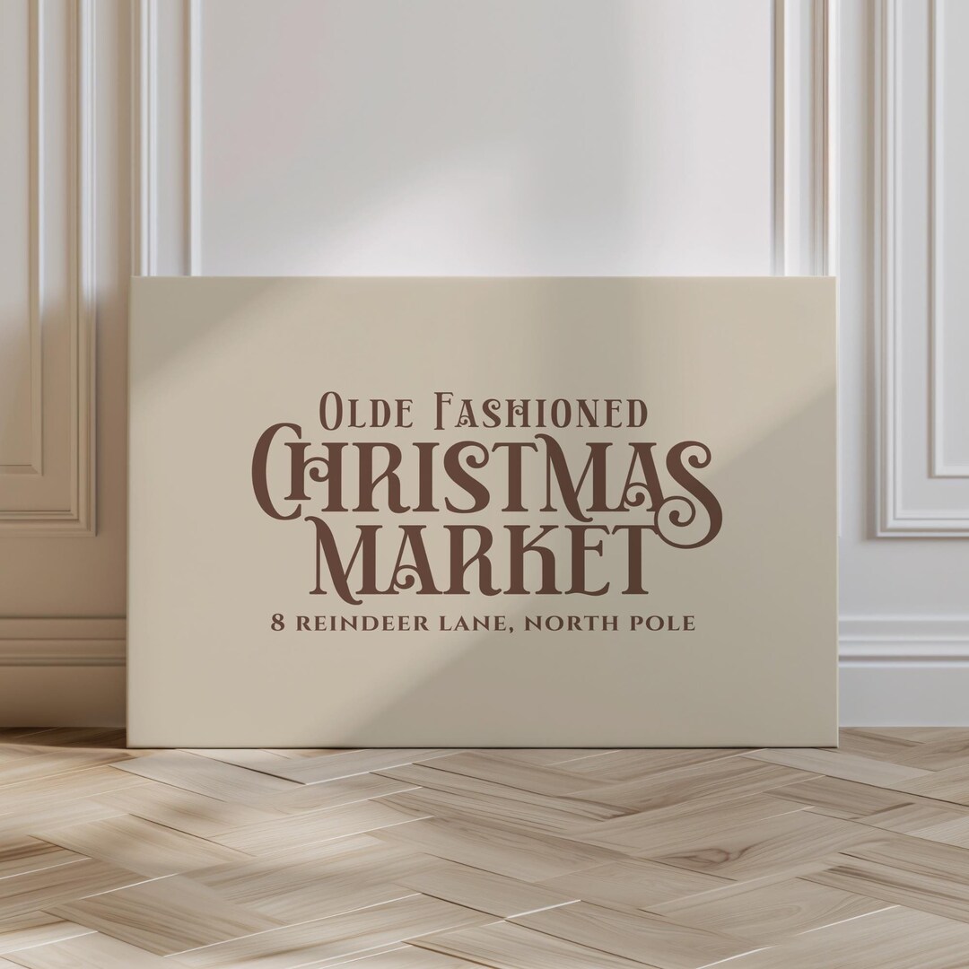 Christmas Wall Art Simple Holiday Wall Art Printable Christmas Word ...