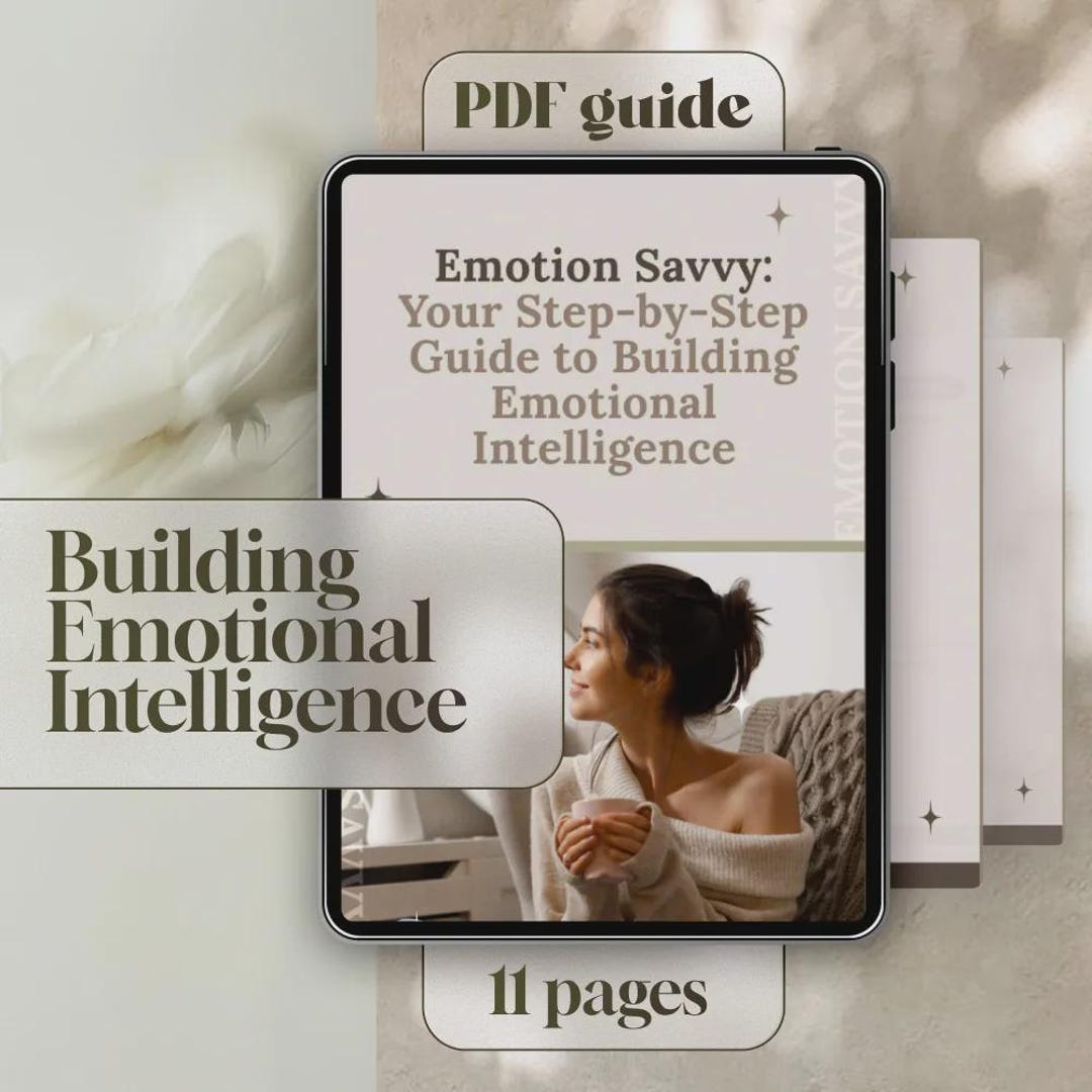 Emotion Savvy: Your Step-by-step Guide to Building Emotional ...
