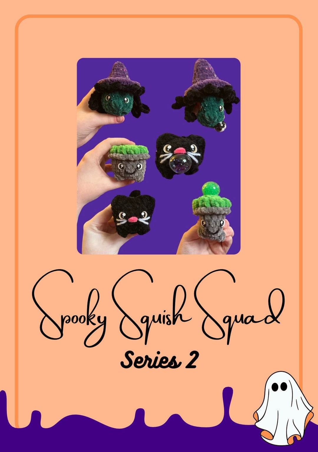 Spooky Squish Squad Series 2 | Halloween | Crochet Amigurumi Pattern ...