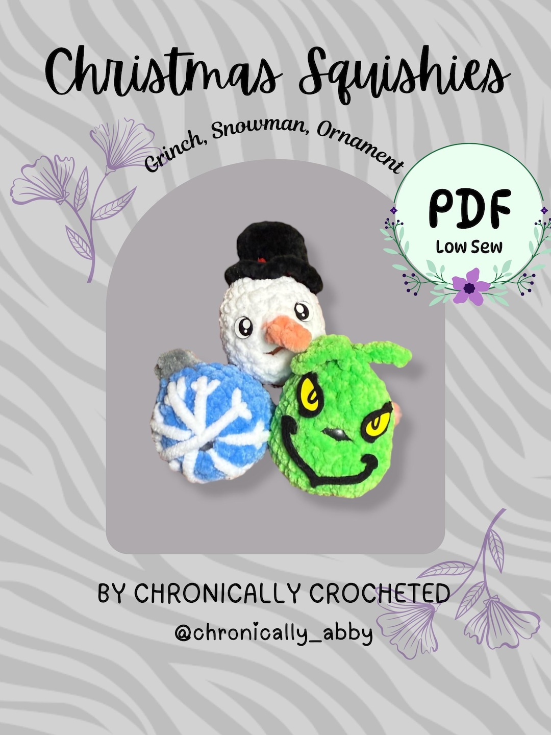 Christmas Squishies Patterns | Squishy | Snowman | Mean Green ...