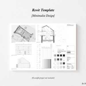 Revit Template Package Architecture Template Revit and - Etsy