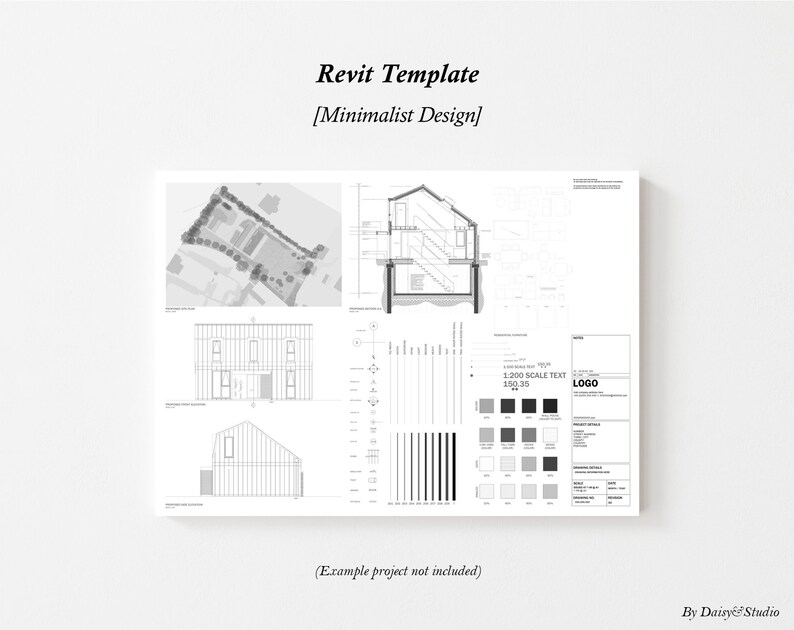 Revit Template Package Architecture Template Revit and - Etsy