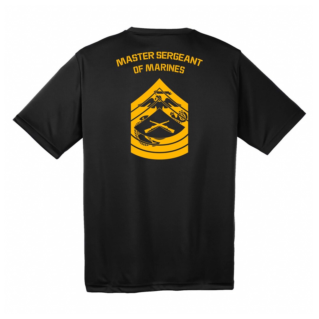 E8 Master Sergeant of Marines DRIFIT Shirt #1 - Etsy