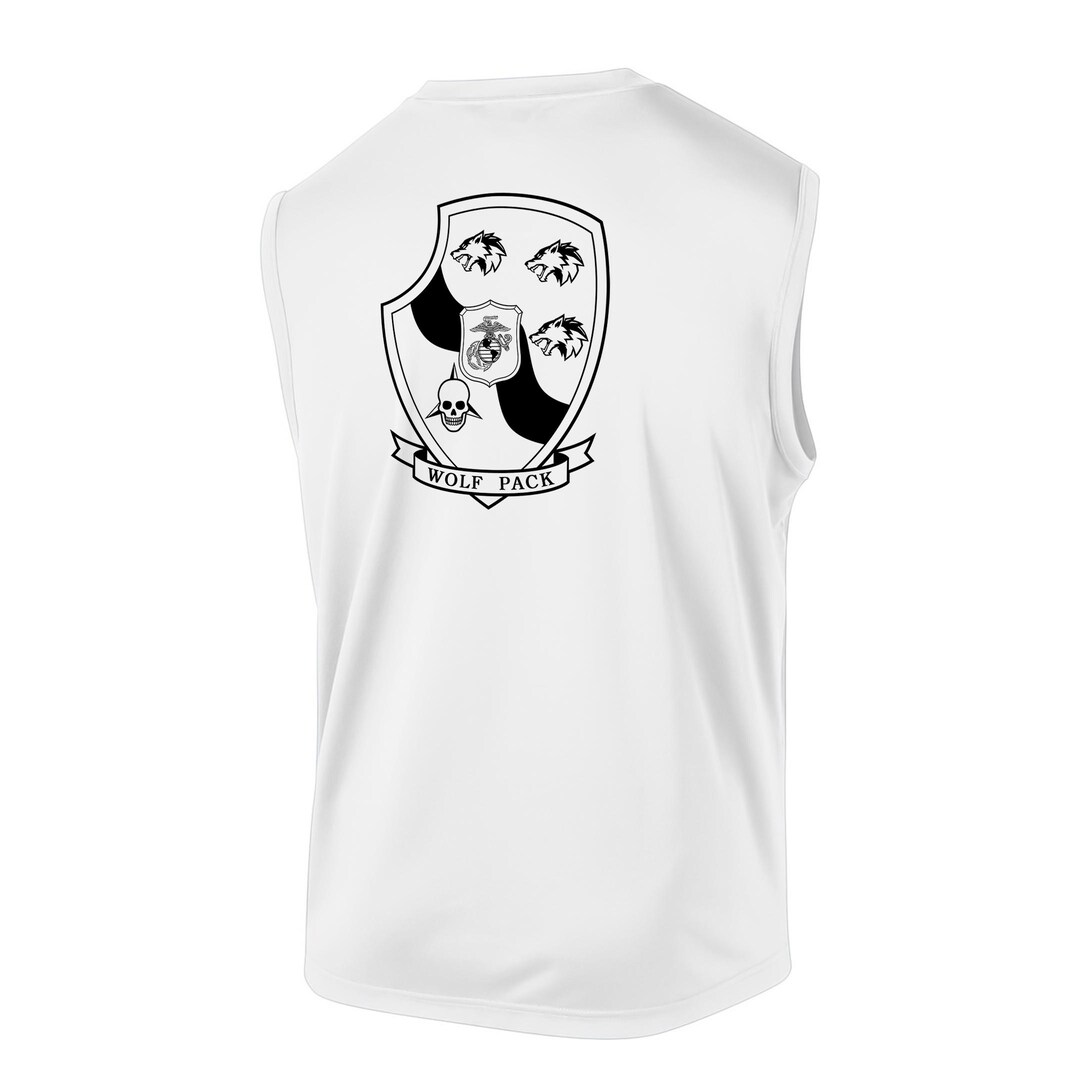 3rd Light Armored Reconnaissance Battalion "wolfpack" Drifit Sleeveless ...