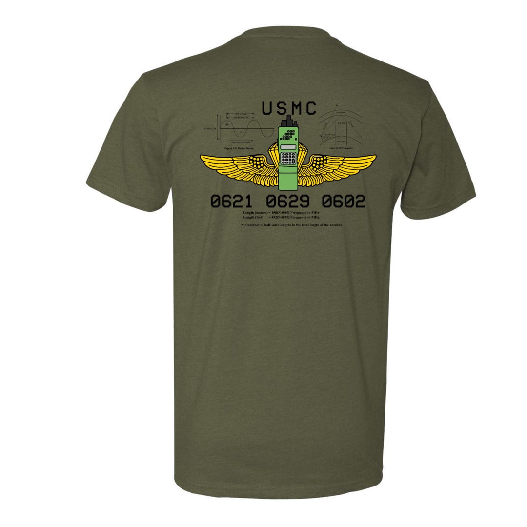 Usmc Communications Mos 0621 0629 0602 Shirt, Bad Fill - Etsy